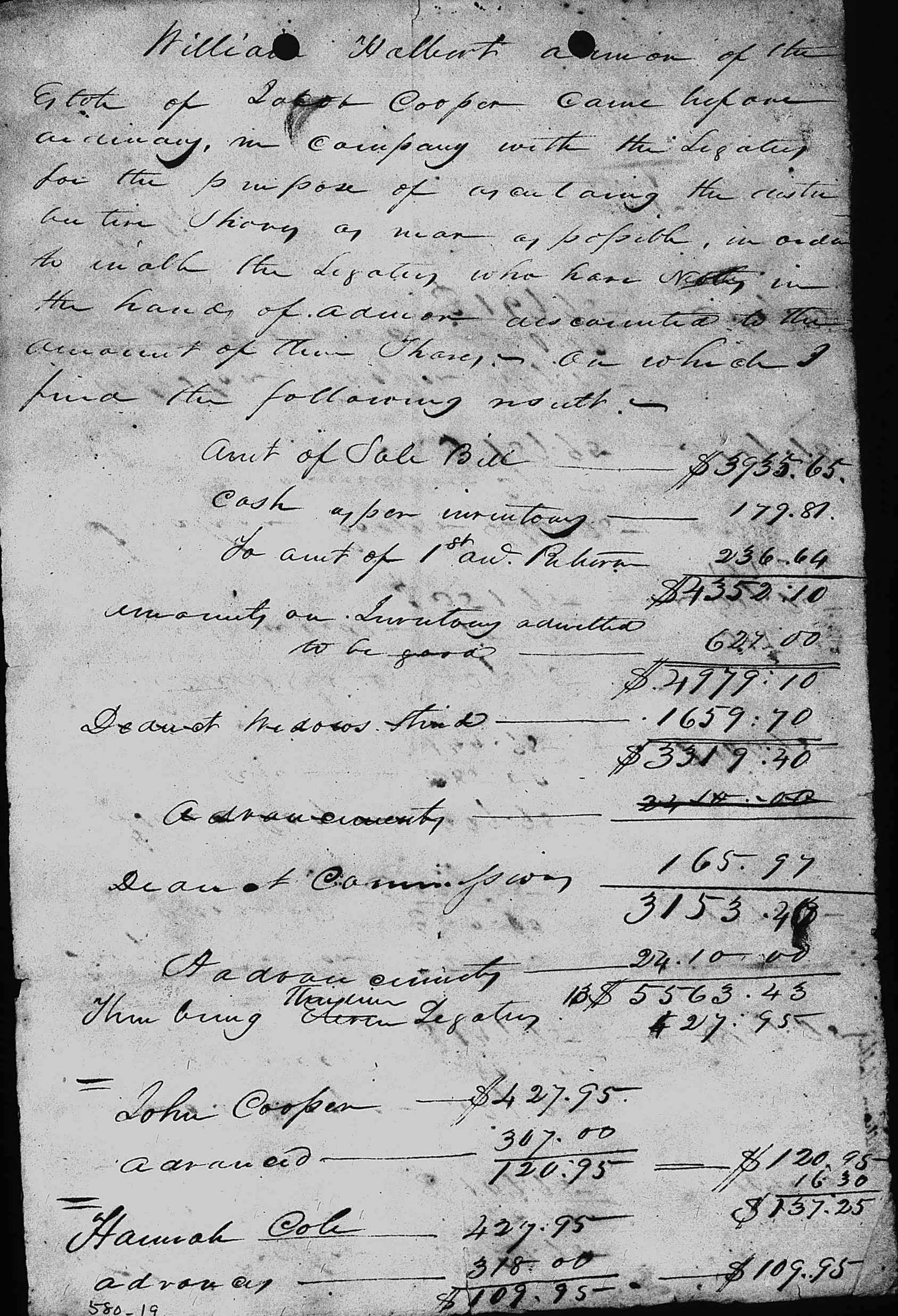 halbert-1830-annual-return-with-heirs – BEGATS AND BEQUEATHALS