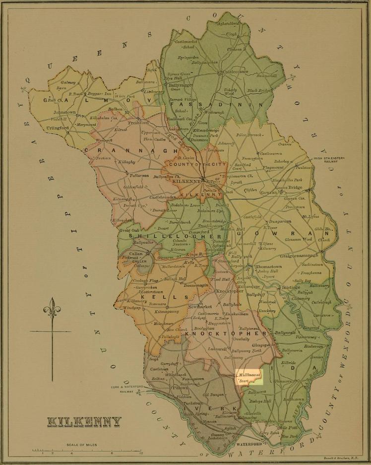 ireland_-_1885_map_of_county_kilkenny – BEGATS AND BEQUEATHALS