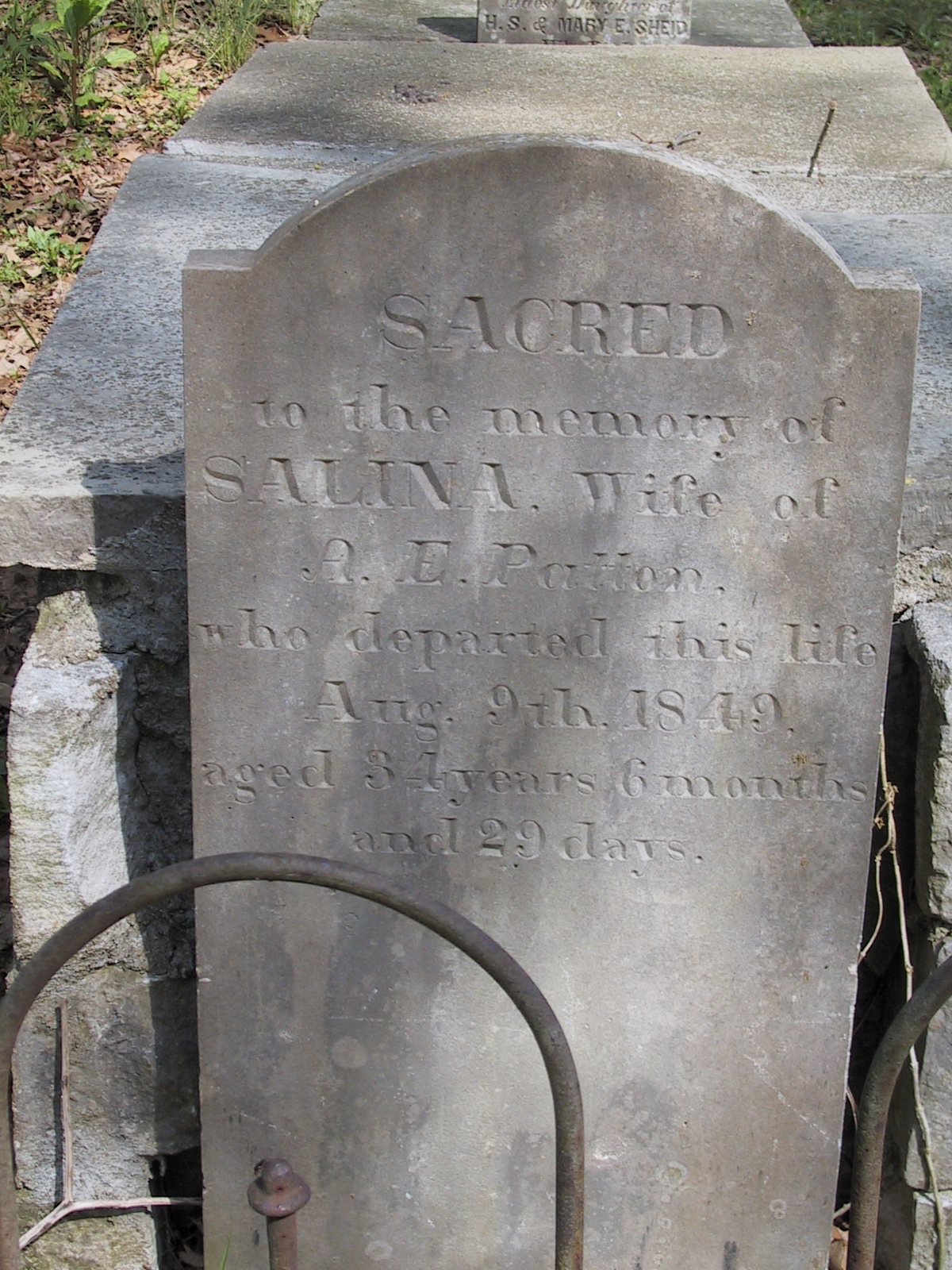 salina-zora-belle-hollingsworth-patton-tombstone-patton-cem.-grundy-co ...