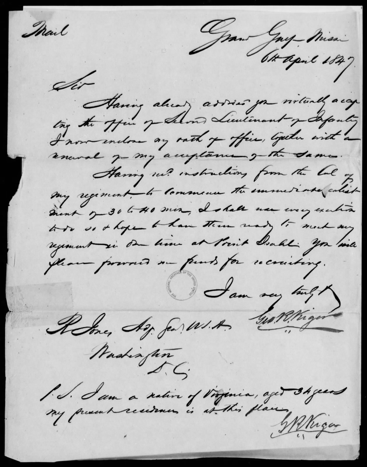 Children of Rebecca Rice (1783 – 1817) and Husband George W. Kiger ...