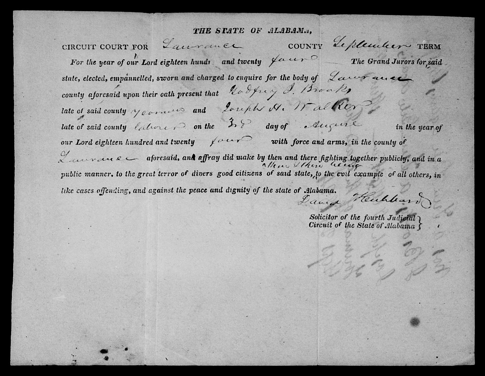 Children of James Brooks (1772 – 1835) and Wife Nancy Isbell: Godfrey ...