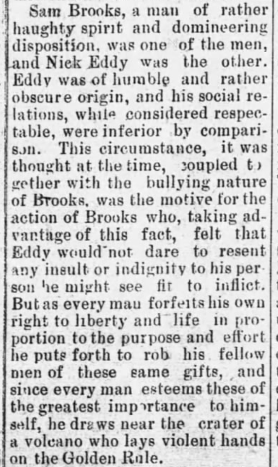 Children of James Brooks (1772-1835) and Wife Nancy Isbell: Clarissa E ...