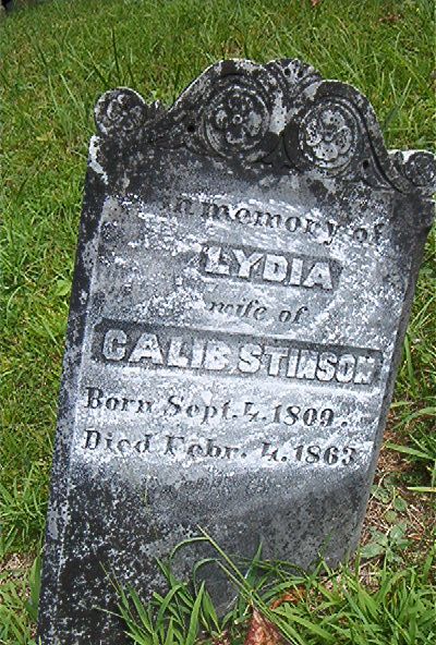 lydia-day-stinson-tombstone – BEGATS AND BEQUEATHALS