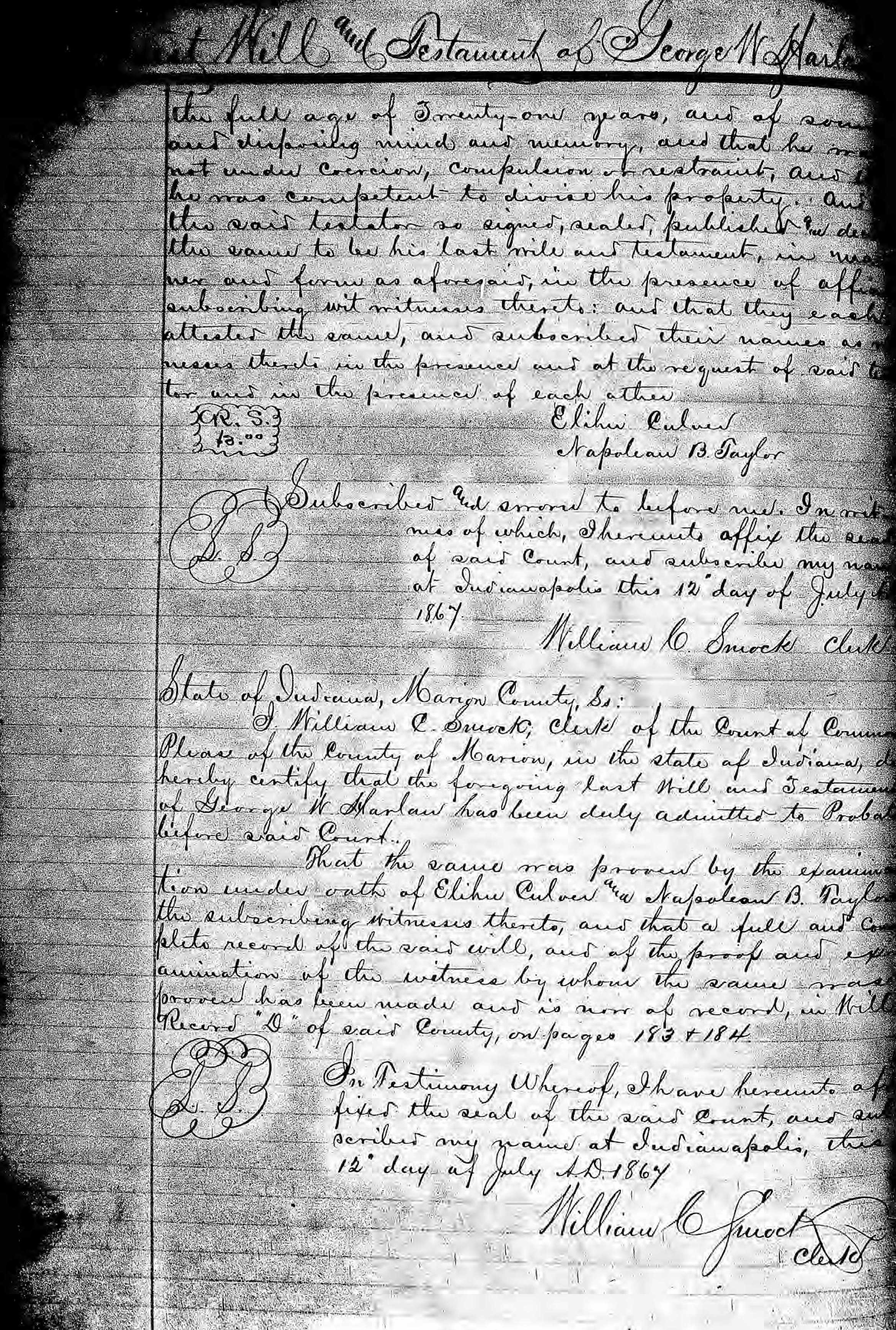 Children of Thomas Brooks (abt. 1747 – 1805) and Wife Margaret: Susanna ...