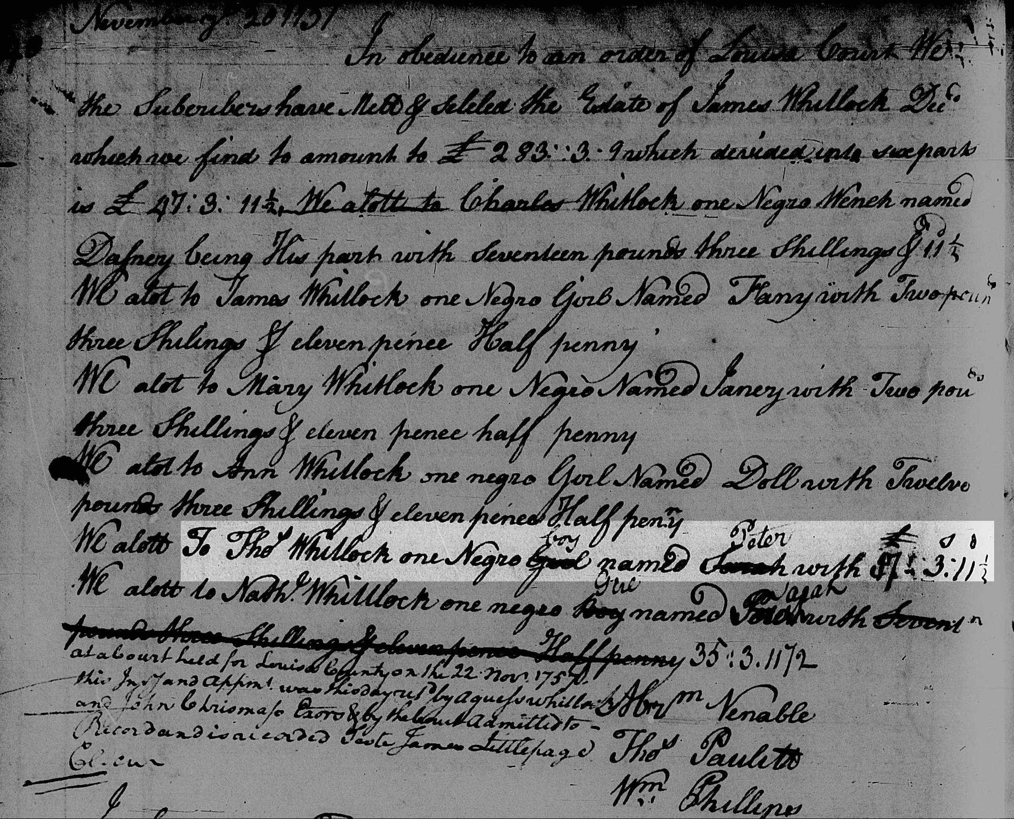 Thomas Whitlock (abt. 1745 – 1830) of Louisa and Wythe Counties ...