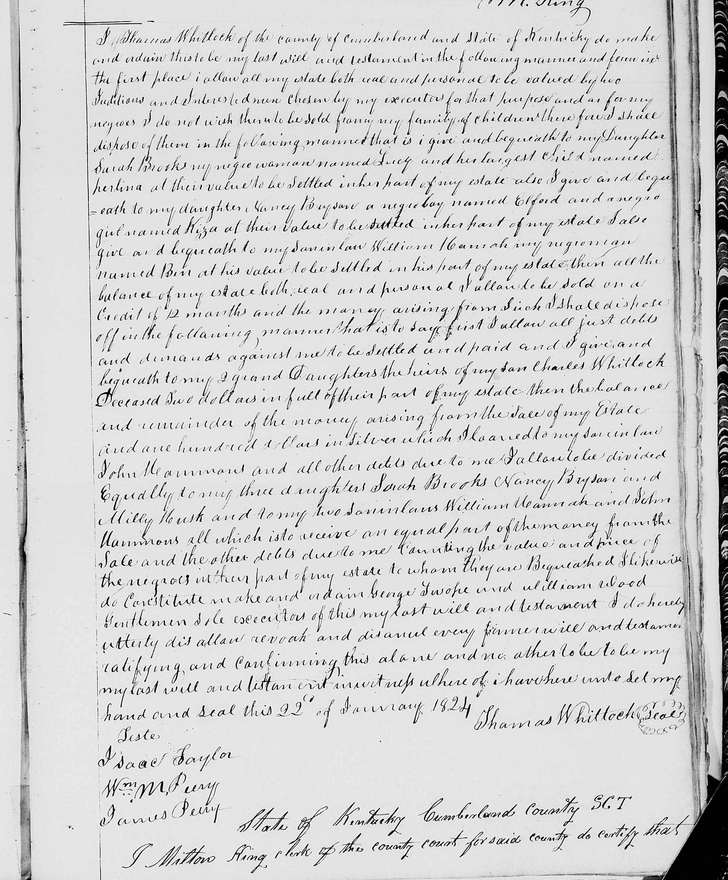 Thomas Whitlock (abt. 1745 – 1830) of Louisa and Wythe Counties ...
