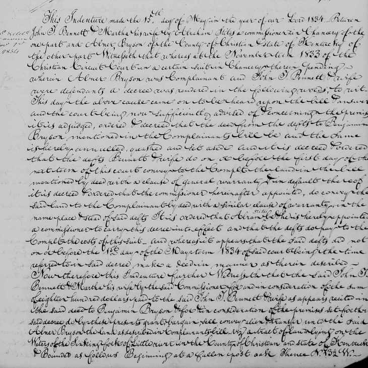 John Tabb Bennett – BEGATS AND BEQUEATHALS