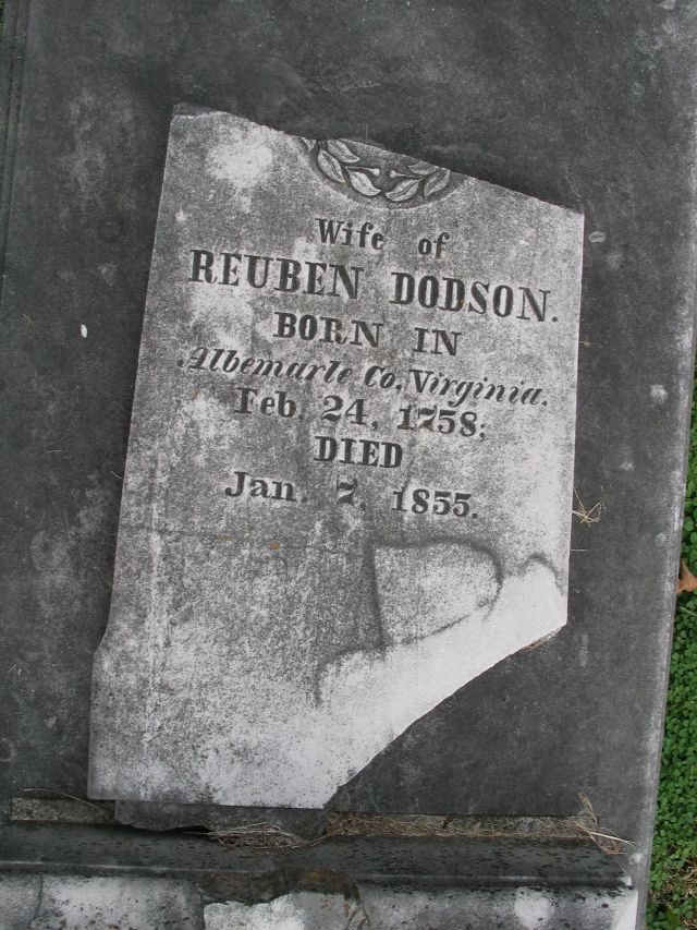 Children of Charles Whitlock (abt. 1739 – 1814) and Wife Esther: Agnes ...