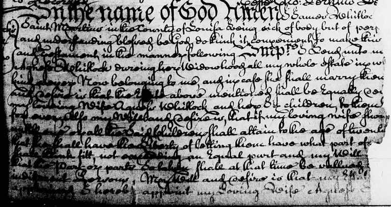 James Whitlock (abt. 1718 – 1749) of Hanover and Louisa County ...