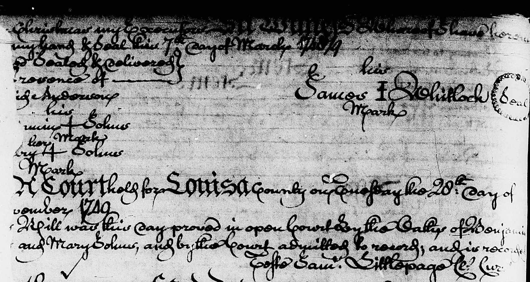 James Whitlock (abt. 1718 – 1749) of Hanover and Louisa County ...