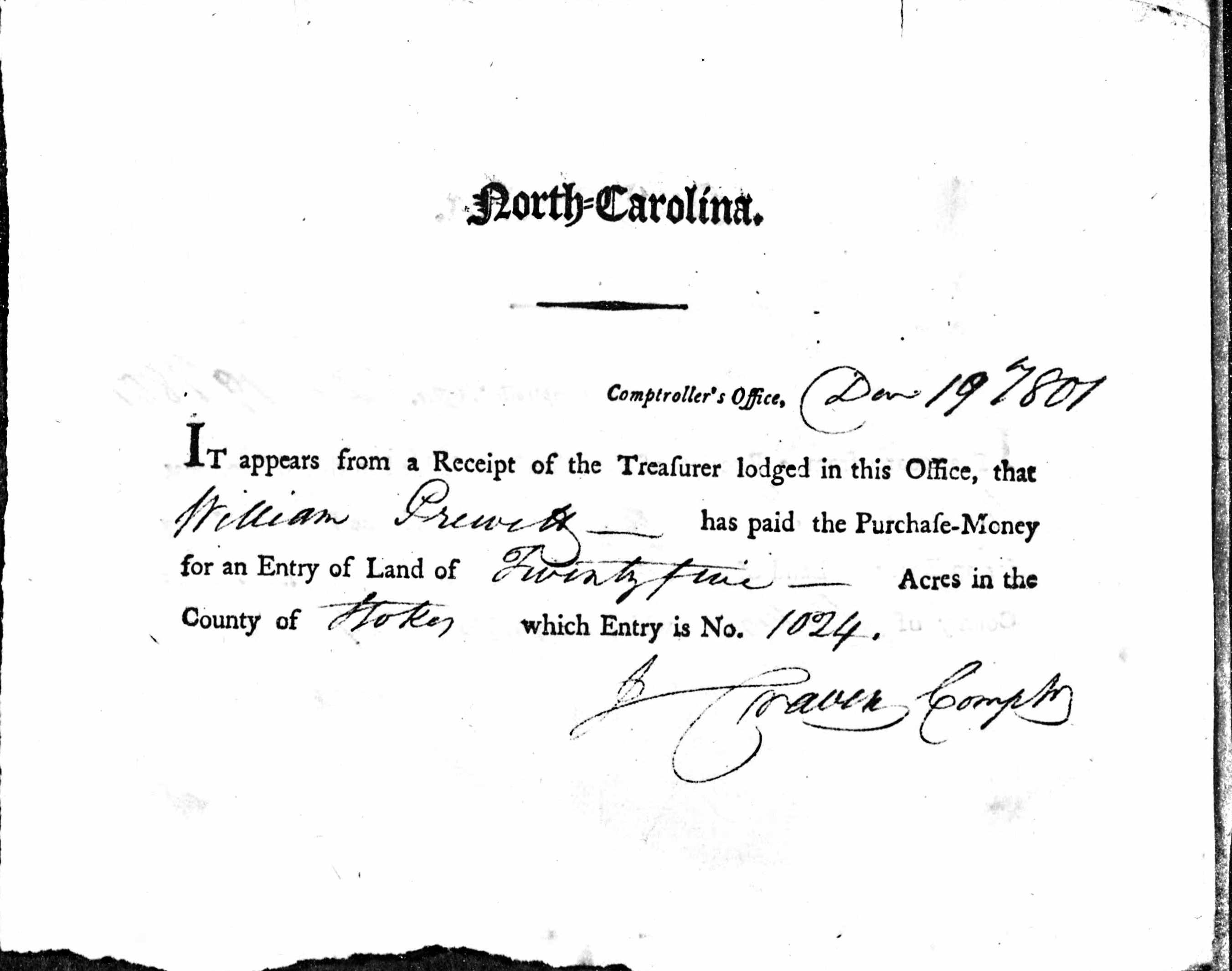 Children of Charles Whitlock (abt. 1739 – 1814) and Wife Esther: James ...