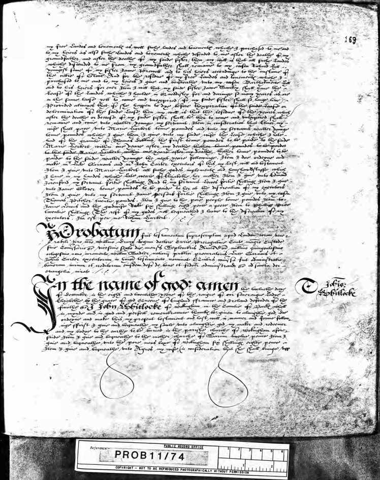John Whitlock (1509-1589), Owner of Manor of Beches, Wokingham ...