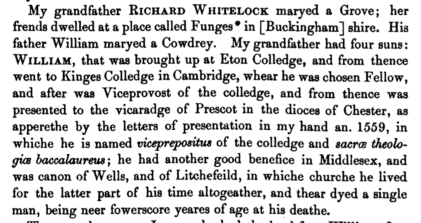 Richard Whitlock (died 1556), Heir to the Manor of Beches, Wokingham ...