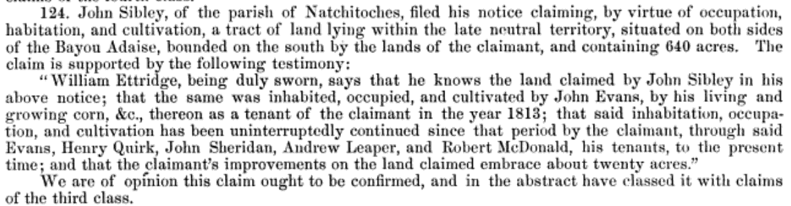 Samuel Kerr Green (1790-1860): The Natchitoches Parish, Louisiana ...