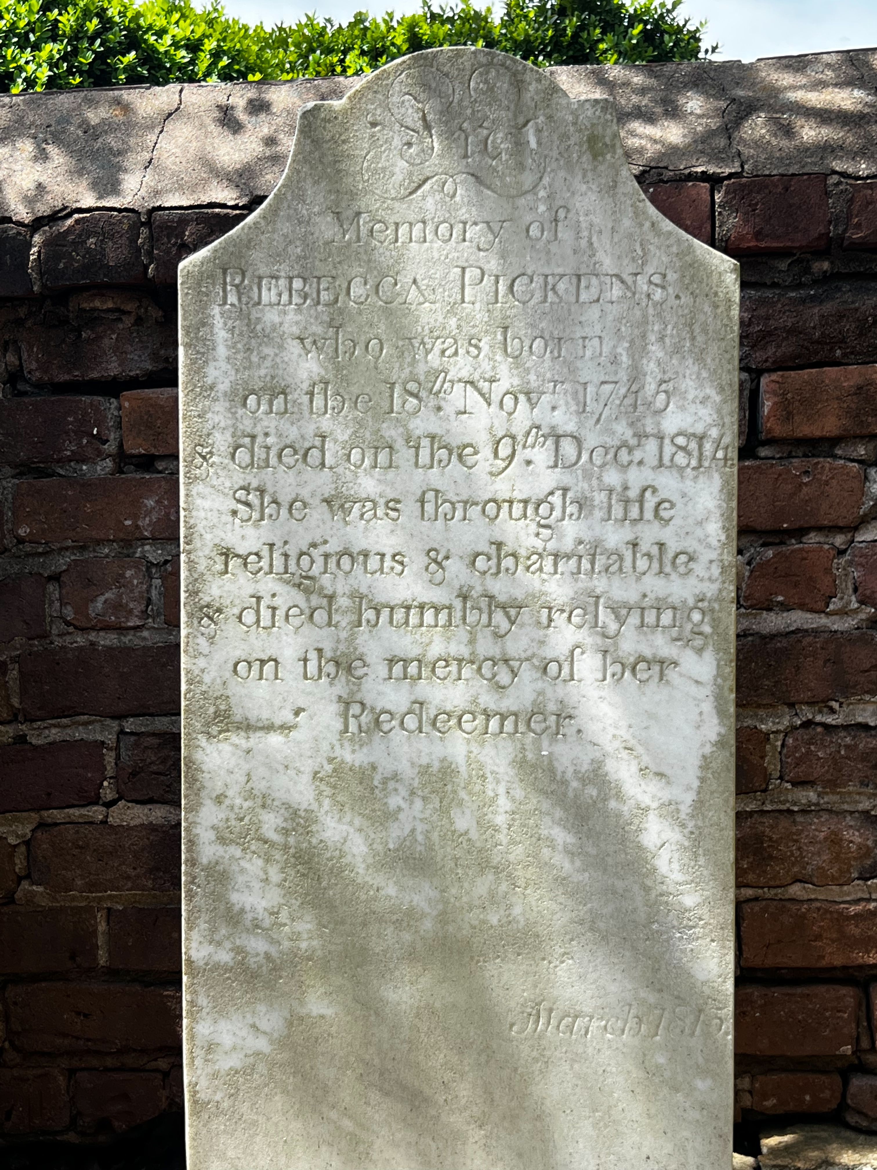 Children of Ezekiel Calhoun and Jean/Jane Ewing: Rebecca Calhoun (1745 ...