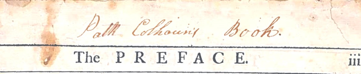 Patrick Colhoun of County Donegal, Ireland (Died 1740/1, Lancaster ...
